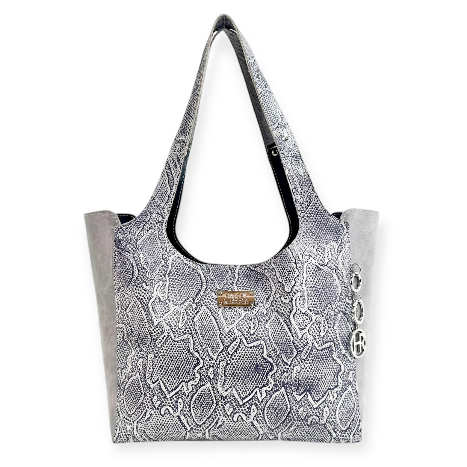 Embossed Leather Carol Tote | Harley Rhodes – Dancing Cactus Designs