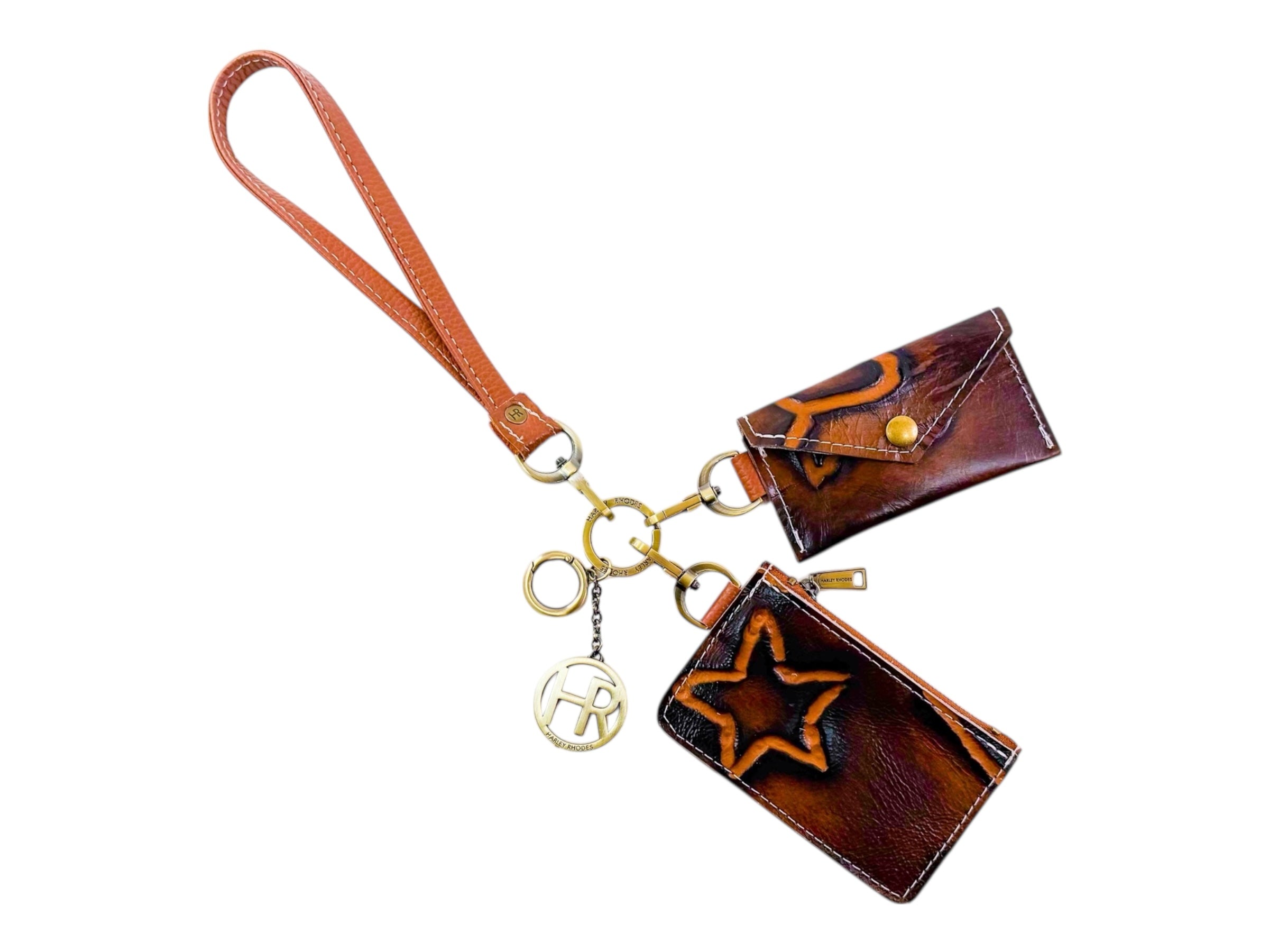 Embossed Leather Luxe Accessory Stack | Harley Rhodes – Dancing Cactus ...